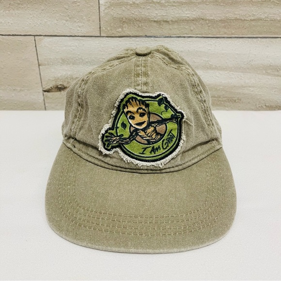 Disney | Accessories | Disney Parks I Am Groot Adult Hat Guardians Of ...